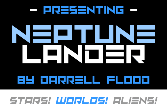 Neptune Lander Font - UpFonts
