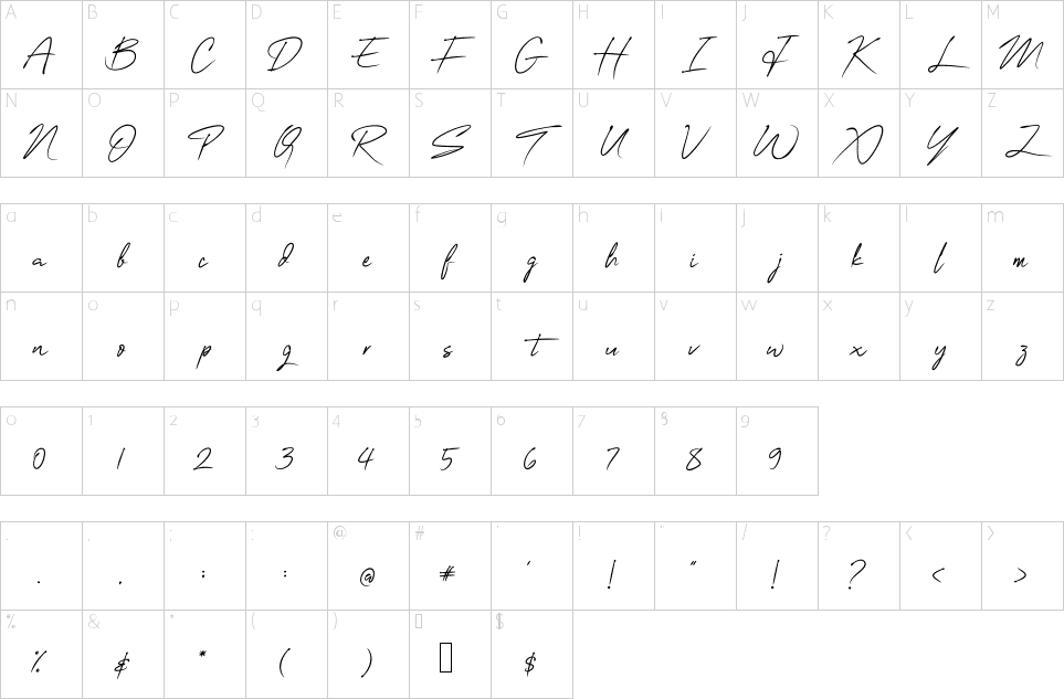 One Signature Handwritten Font - UpFonts