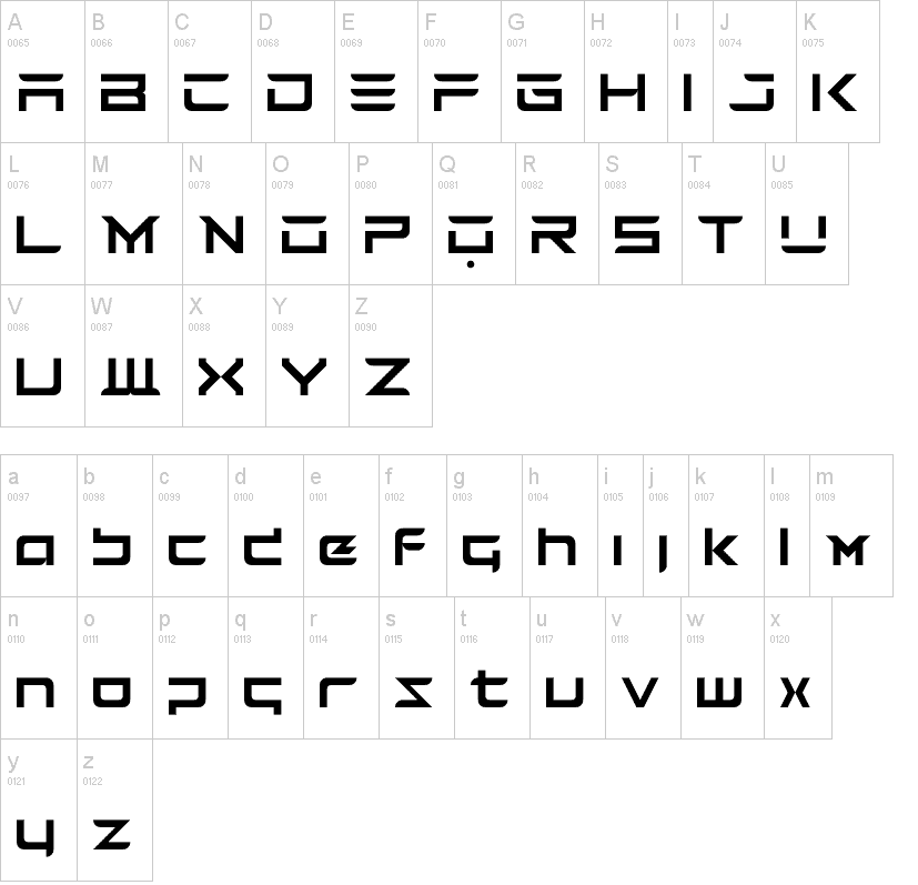 Tesla Free Font - UpFonts