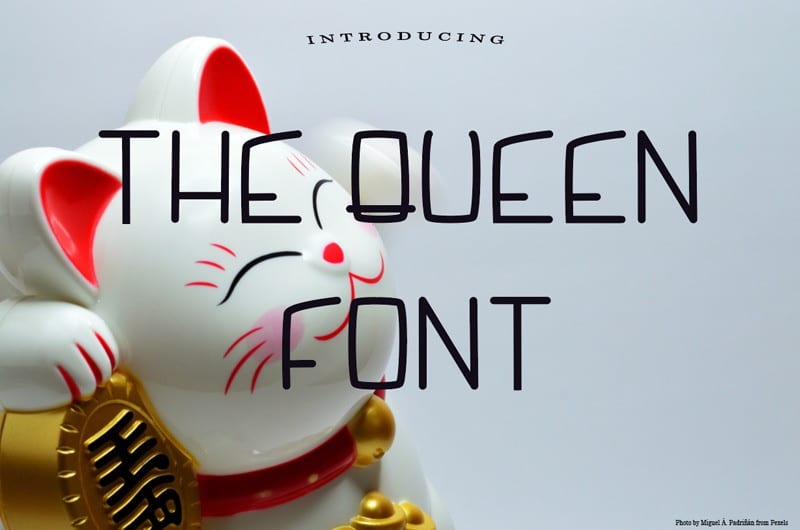 The Queen Script Font - UpFonts