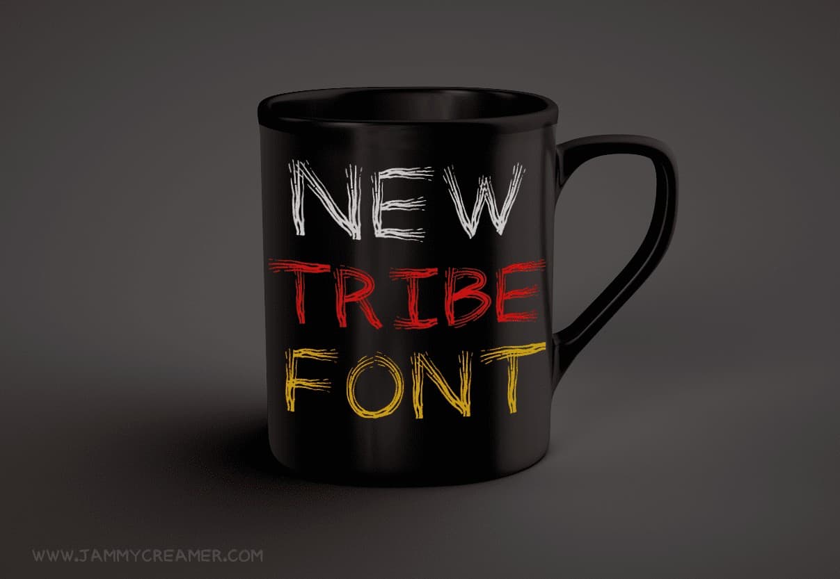 Tribe Font - UpFonts