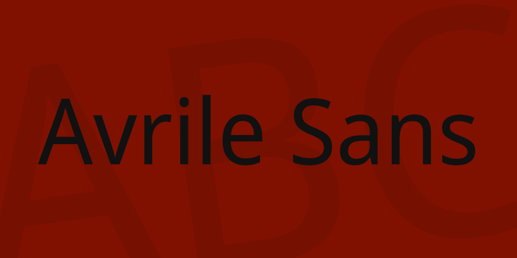 Arvil Sans Font - UpFonts
