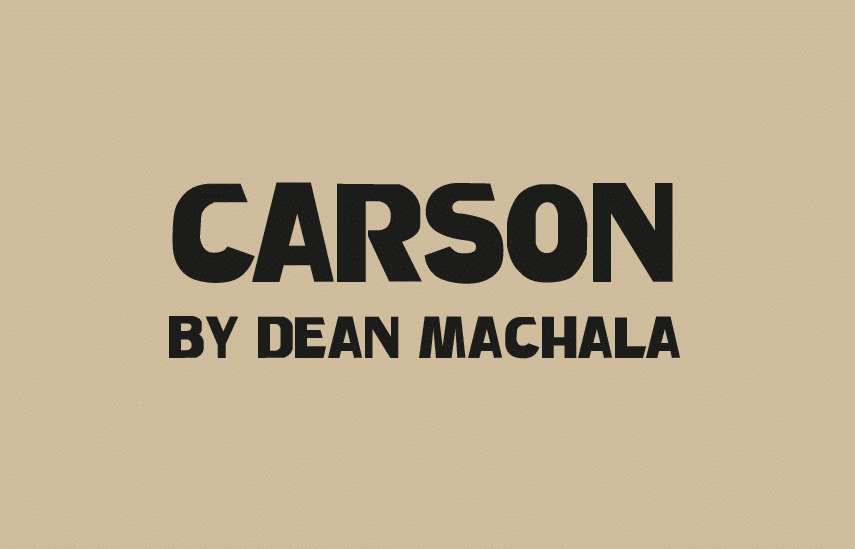 Carson Font - UpFonts