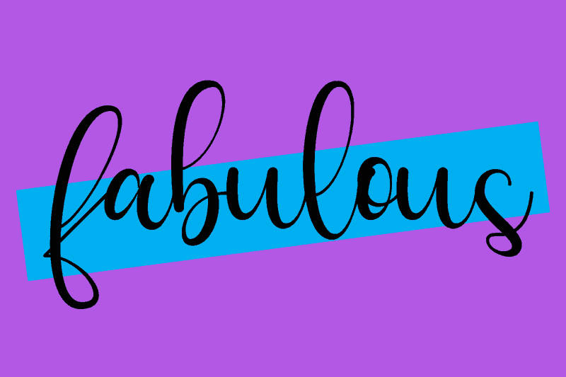 Fabulous Calligraphy Font - UpFonts