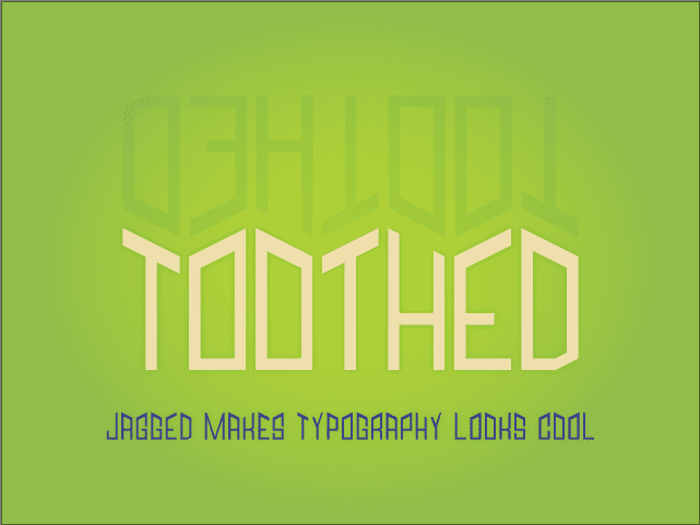 Jagged Font - UpFonts