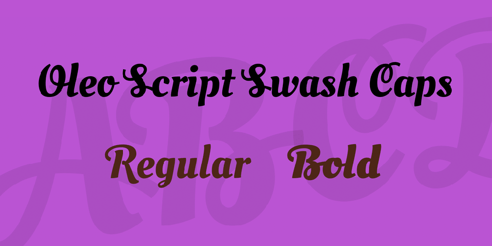 Oleo Script Swash Caps Font - UpFonts