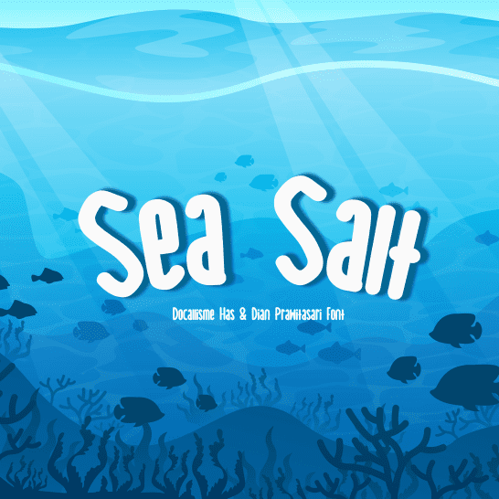 Sea Salt Font - UpFonts