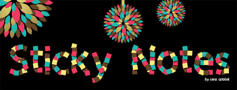 Sticky Notes Font - UpFonts