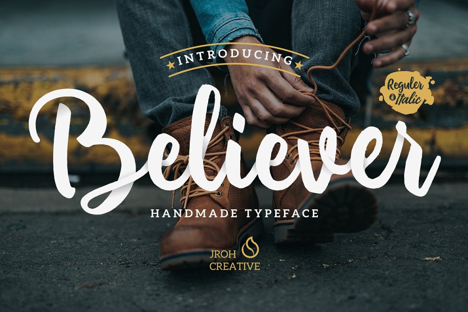 Believer Script Font - UpFonts