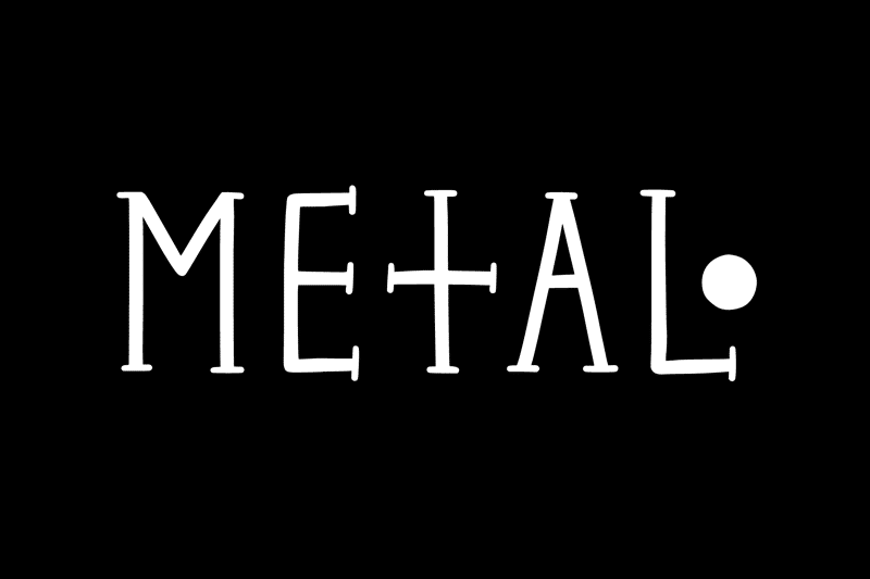 Metal Gothic Font - UpFonts