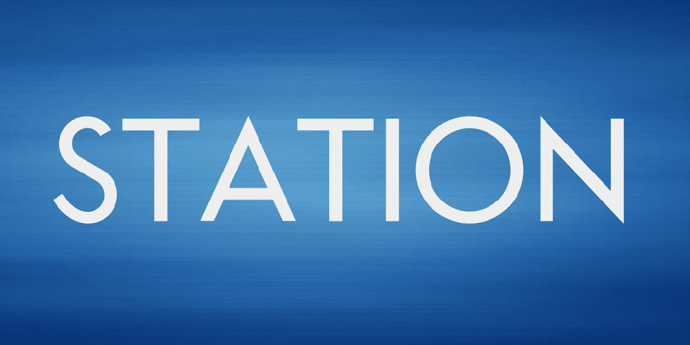 Station Font - UpFonts