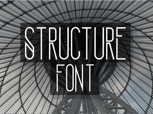 Structure Font - UpFonts