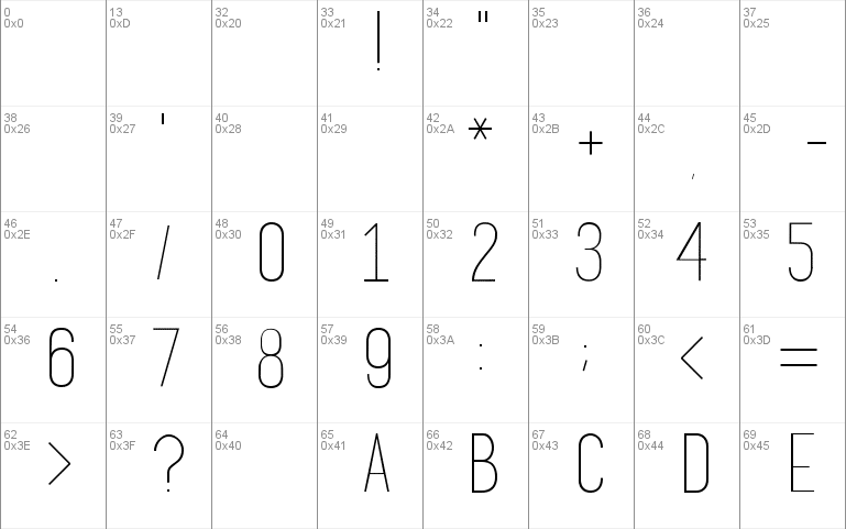 Basic Title Font - UpFonts