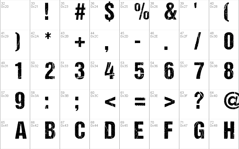 DCC Ash Font - UpFonts