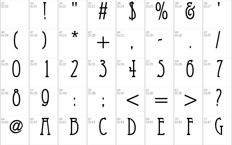 Eccentric Font - UpFonts