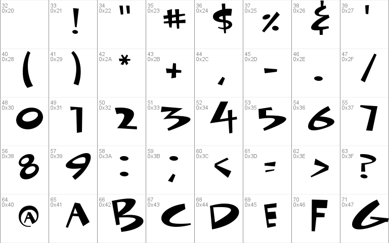 Funhouse Font - UpFonts