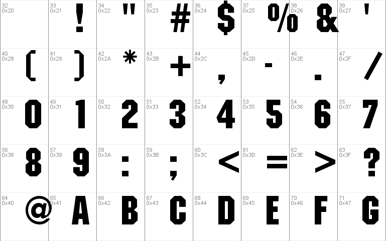 ITC Machine STD Font - UpFonts