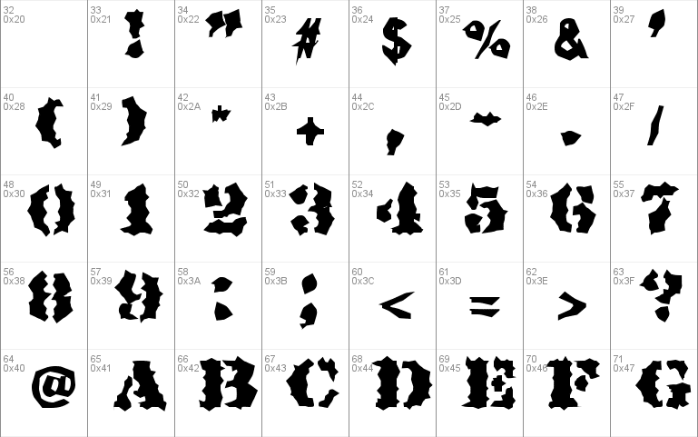 Metallica Font - UpFonts