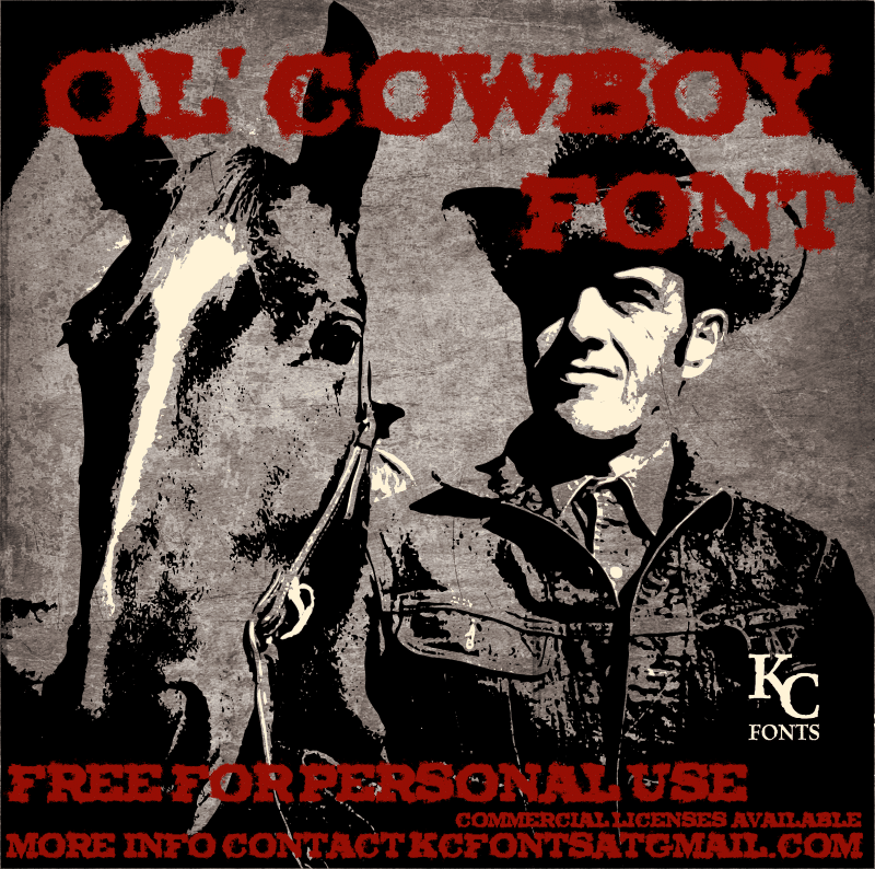 Ol' Cowboy Font - UpFonts