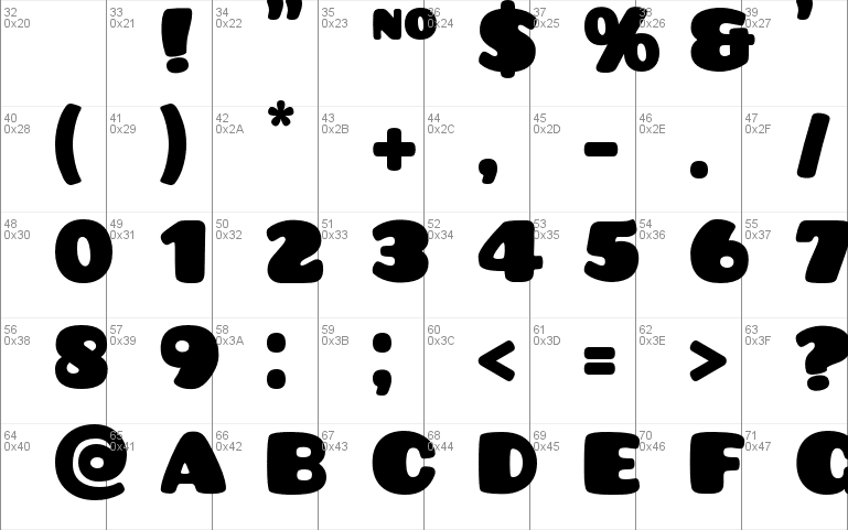 Pusab Font - UpFonts