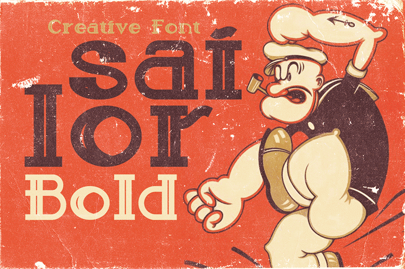 Sailor Font - UpFonts
