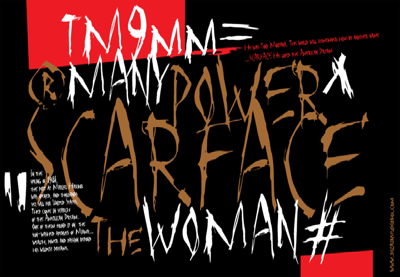 Scarface Font - UpFonts