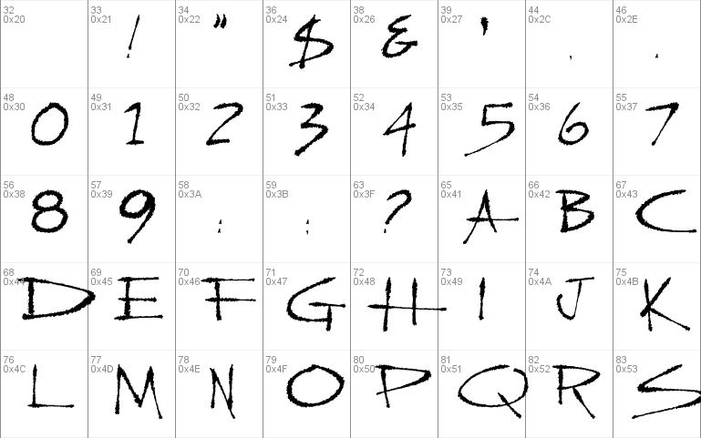 Slasher Font - UpFonts