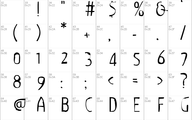 Voodoo Font - UpFonts