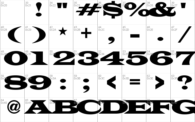 Wide Latin Font - UpFonts