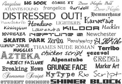 45 OpenType Fonts - UpFonts