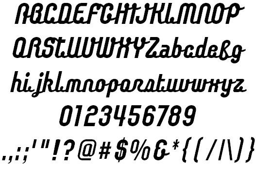 Chain Font - UpFonts