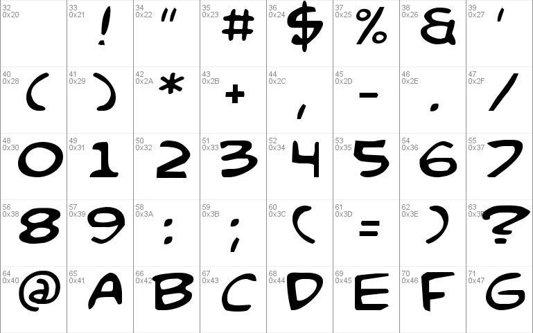 Comic Book Commando Font - UpFonts