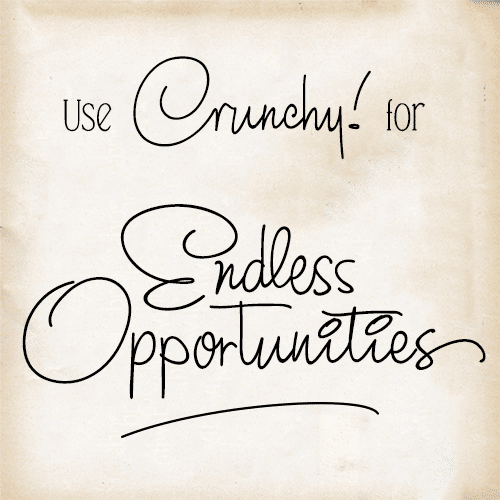 Crunchy Font - UpFonts