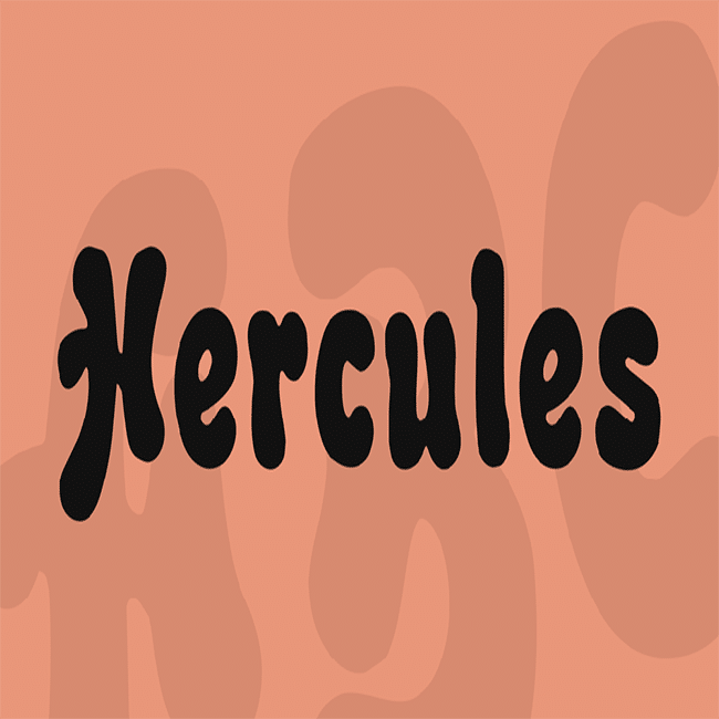 Hercules Font - UpFonts