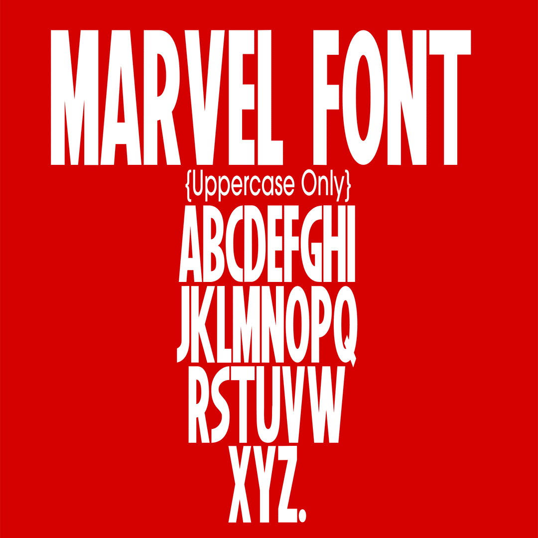 Marvel Font - UpFonts