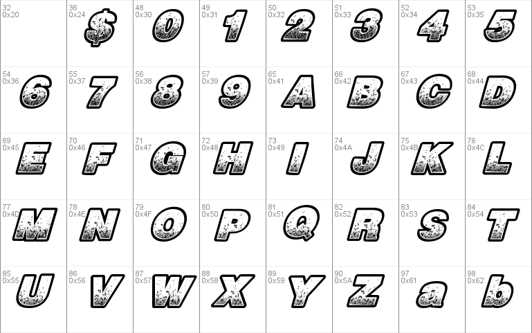 Racing Numbers Font - UpFonts