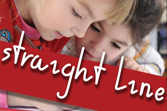 Straight Line Handwritten Font - UpFonts