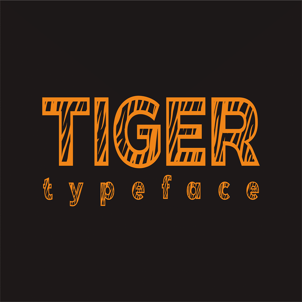 Tiger Font - UpFonts
