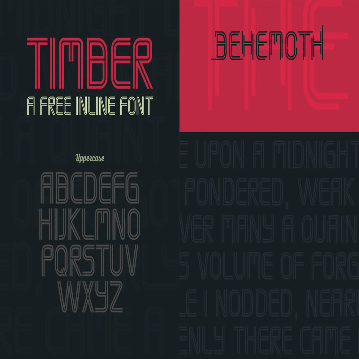 Timber Font - UpFonts