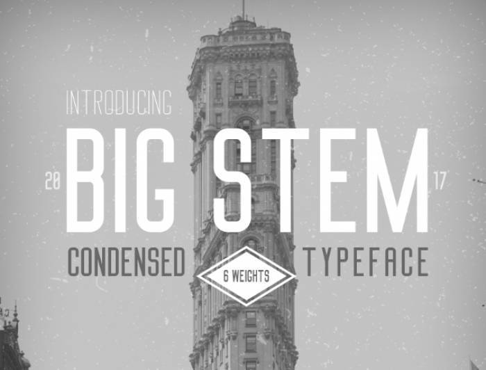 Big Stem Font - UpFonts
