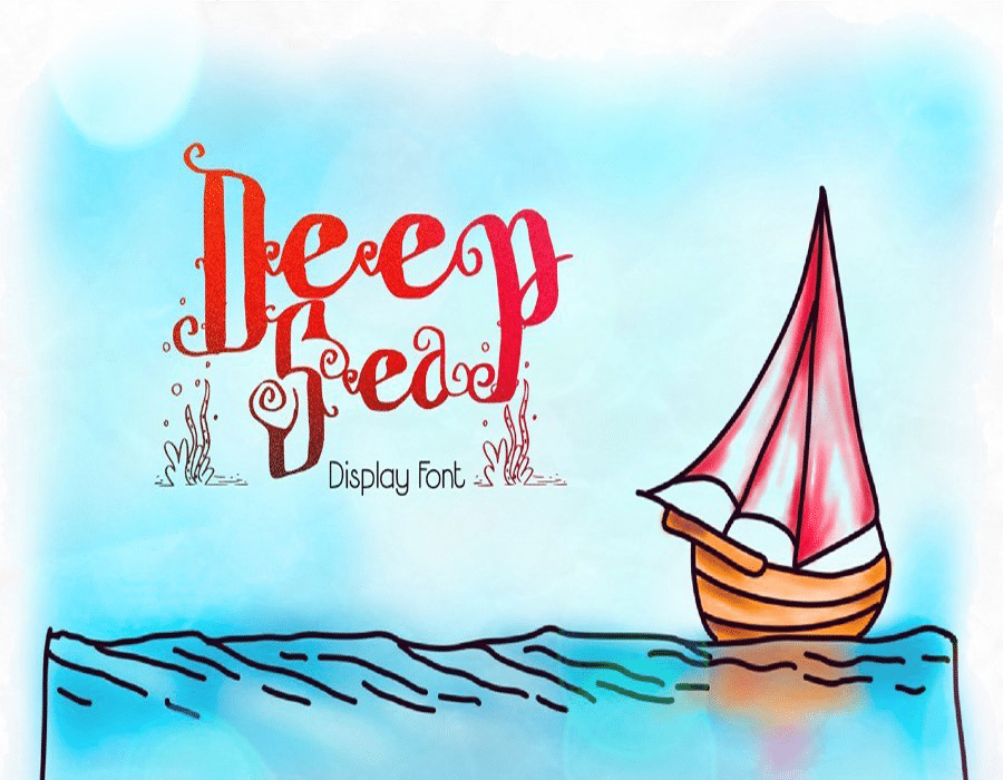 Deep Sea Font - UpFonts