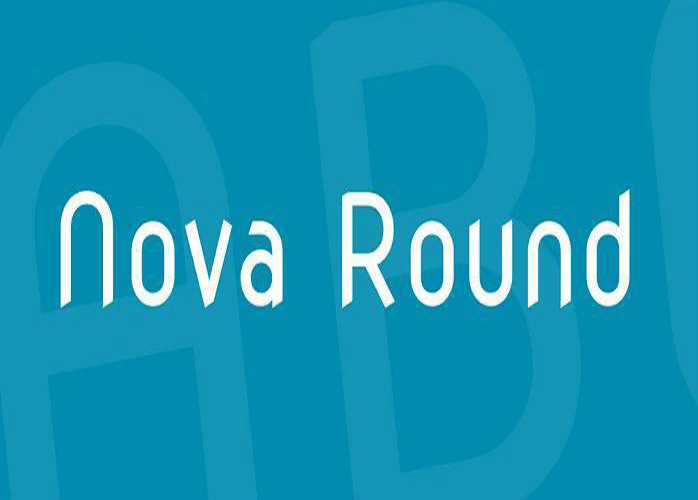 Nova Round Font - UpFonts