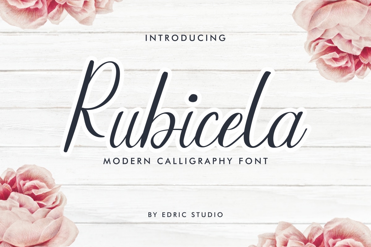 Rubicela Calligraphy Font - UpFonts