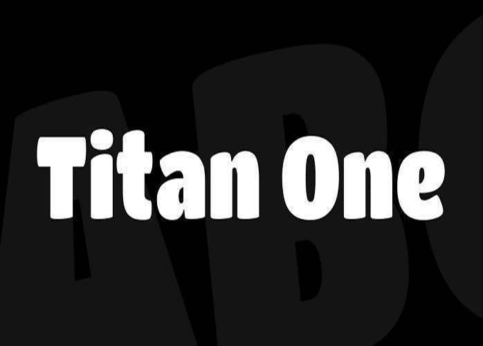 Titan One Font - UpFonts