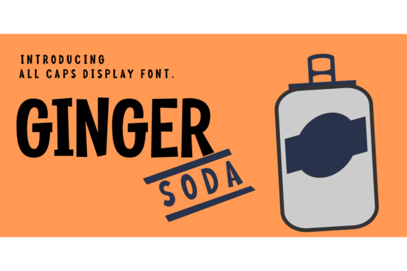 Ginger Soda Font - UpFonts