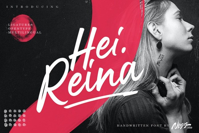 Hei Reina Font - UpFonts