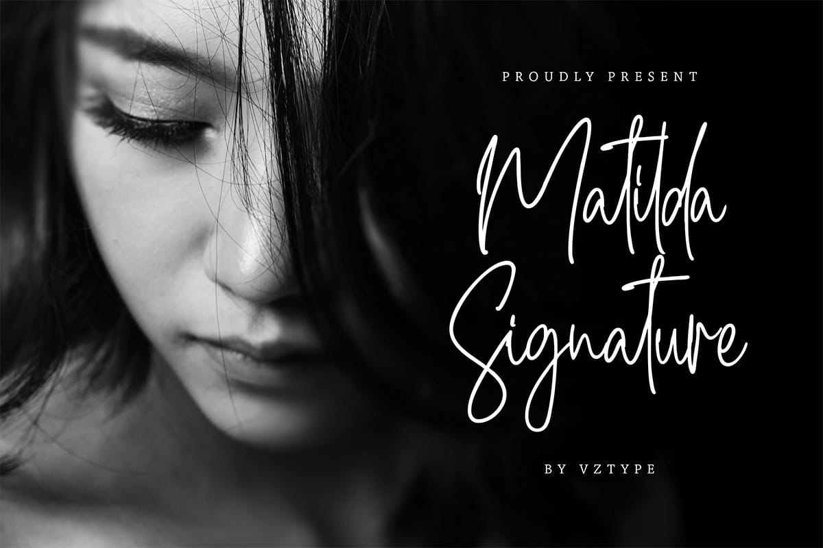 Matilda Handwritten Font - UpFonts