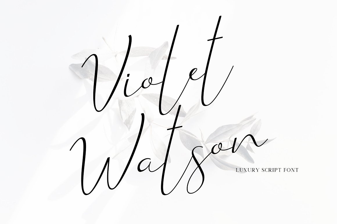 Violet Watson Font - UpFonts