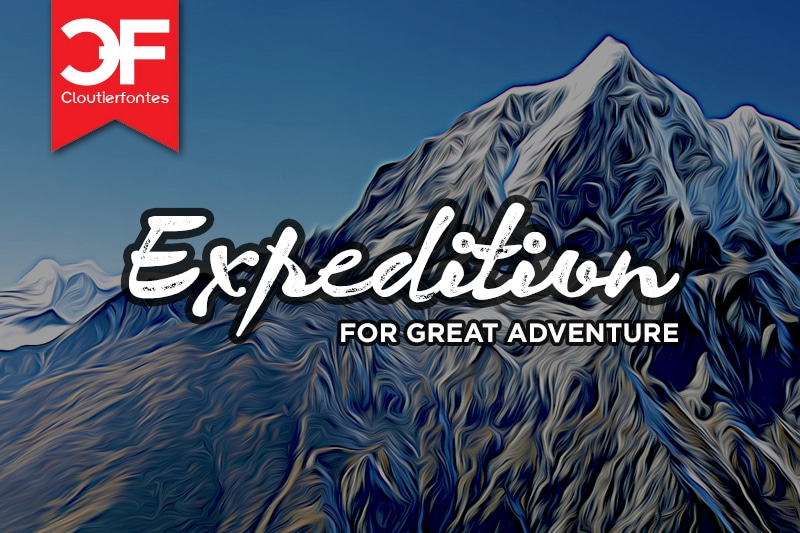 CF Expedition Font - UpFonts