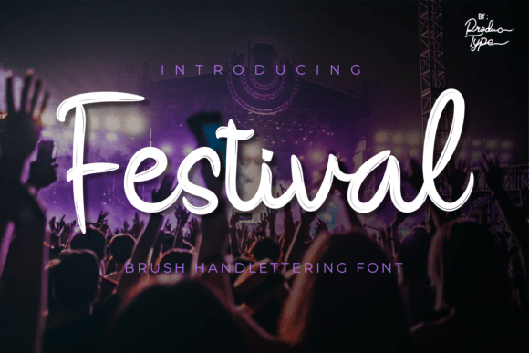 Festival Script Font - UpFonts